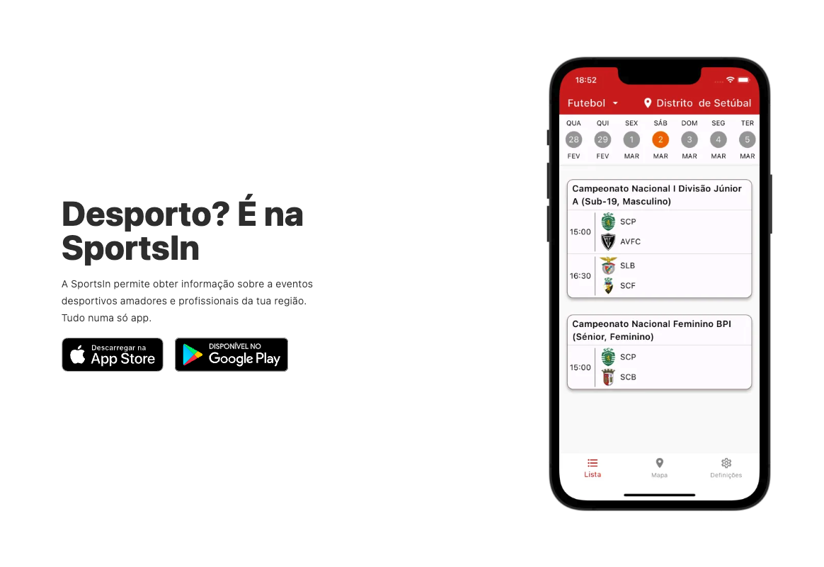 Desporto? É na SportsIn